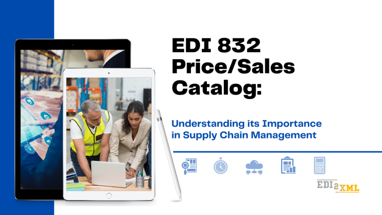 EDI 832 Price/Sales Catalog in Supply Chain Management | EDI2XML