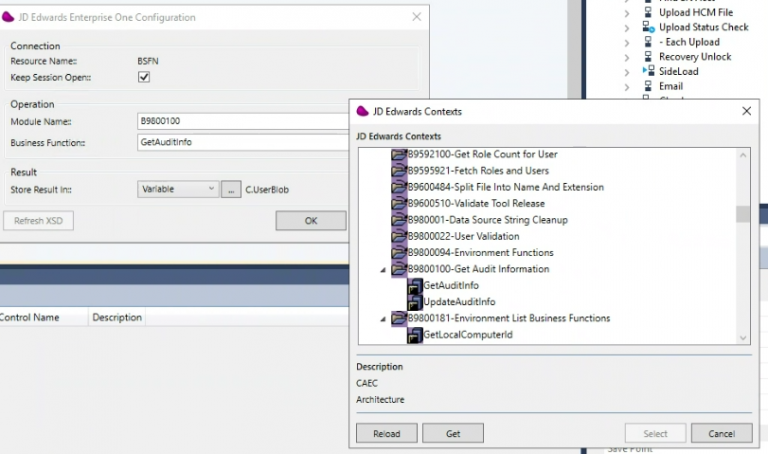 JDE Integration using Magic xpi Certified Oracle JD Edwards Connector ...
